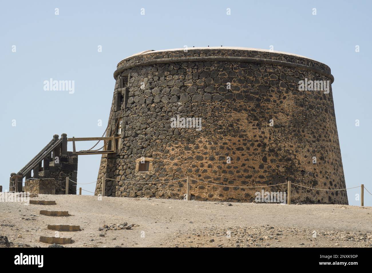 El Tostón Castle in El Cotillo, Fuerteventura Stock Photo - Alamy