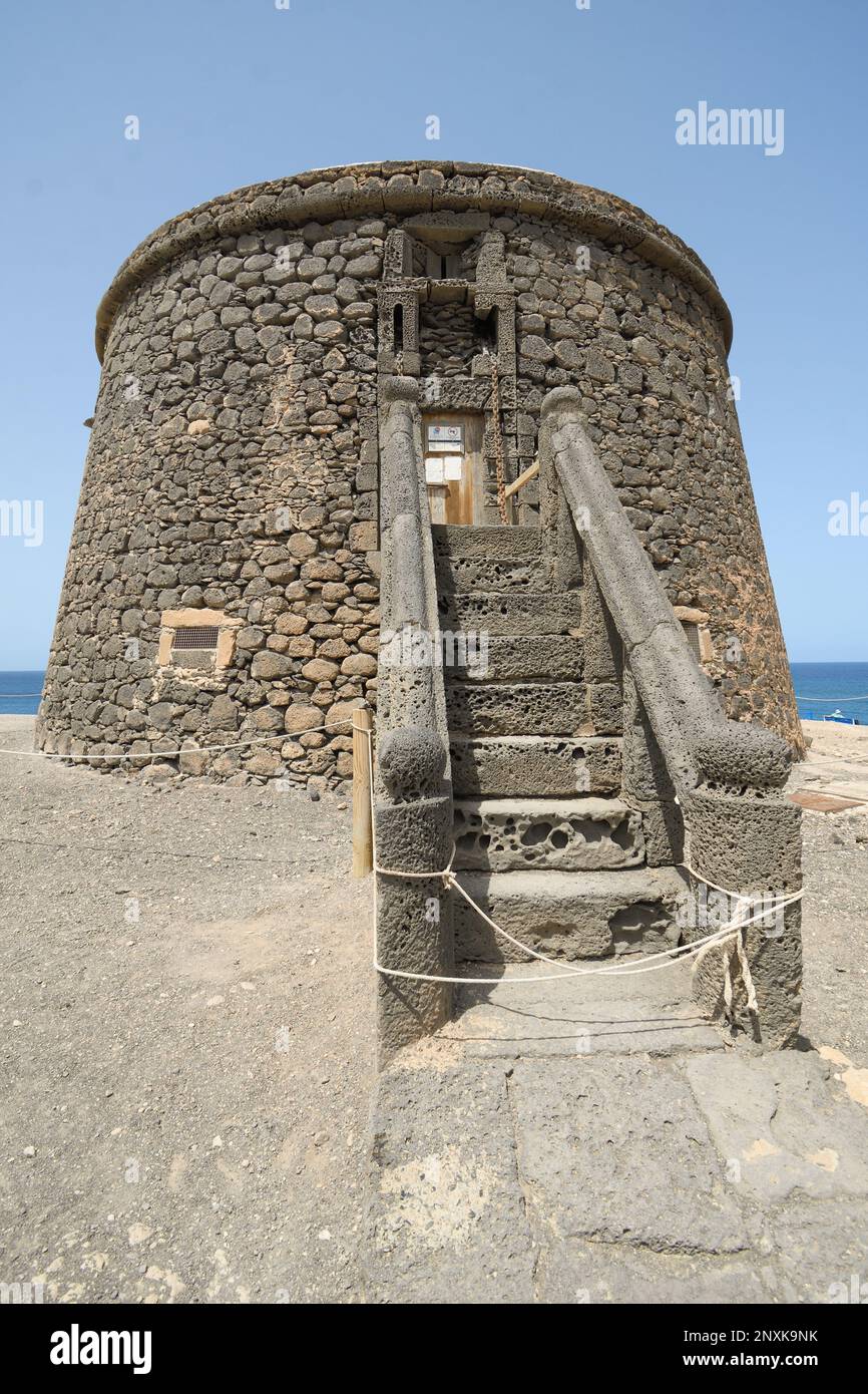 El Tostón Castle in El Cotillo, Fuerteventura Stock Photo - Alamy