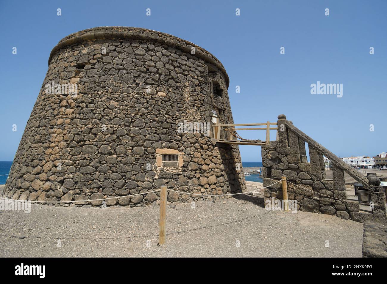 El Tostón Castle in El Cotillo, Fuerteventura Stock Photo - Alamy