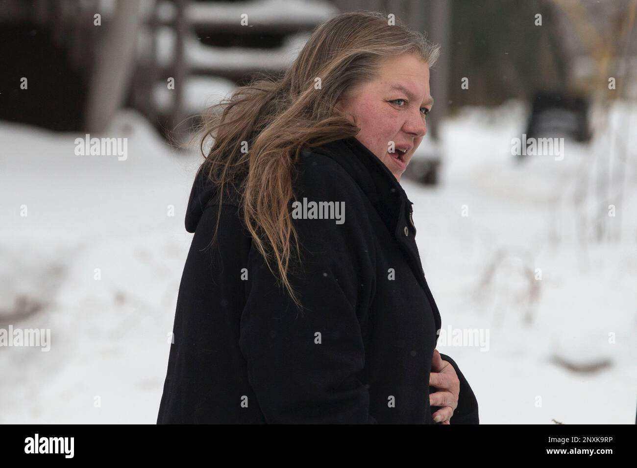 Forensic anthropologist Professor Kathy Gruspier is seen on Thursday ...