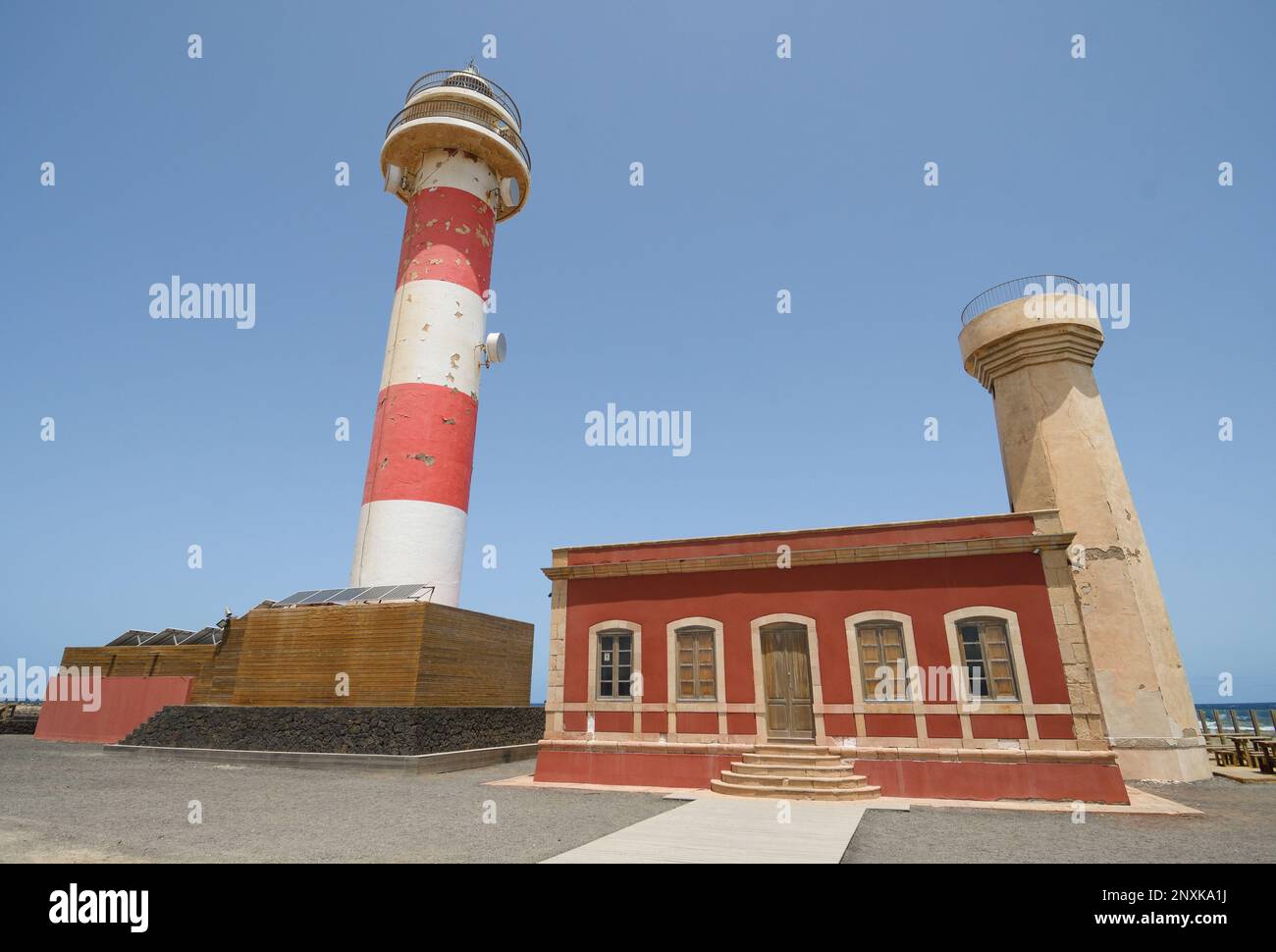 El Tostón Lighthouse in El Cotillo, Fuerteventura Stock Photo - Alamy