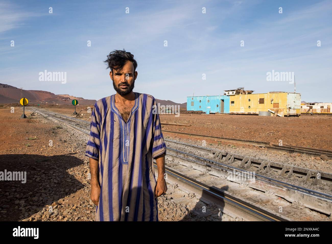 Mauritania, the longest railway in the world, connects Nouadhibou to ...