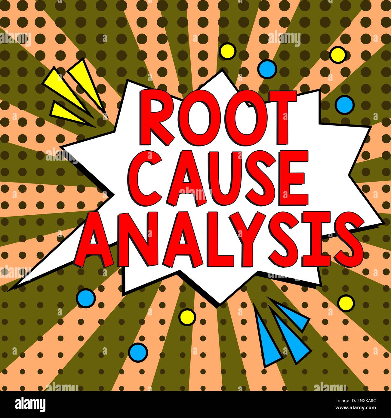 Writing displaying text Root Cause Analysis. Concept meaning Method of ...
