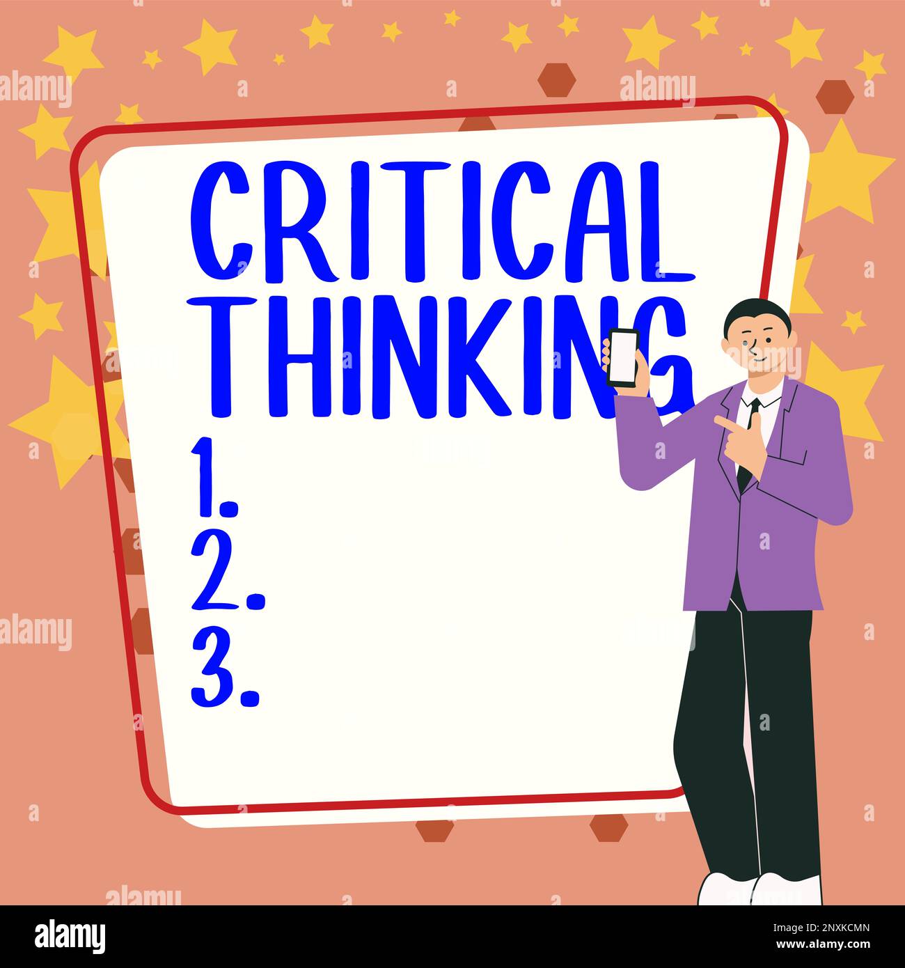 Text Showing Inspiration Critical Thinking Business Approach Sequence