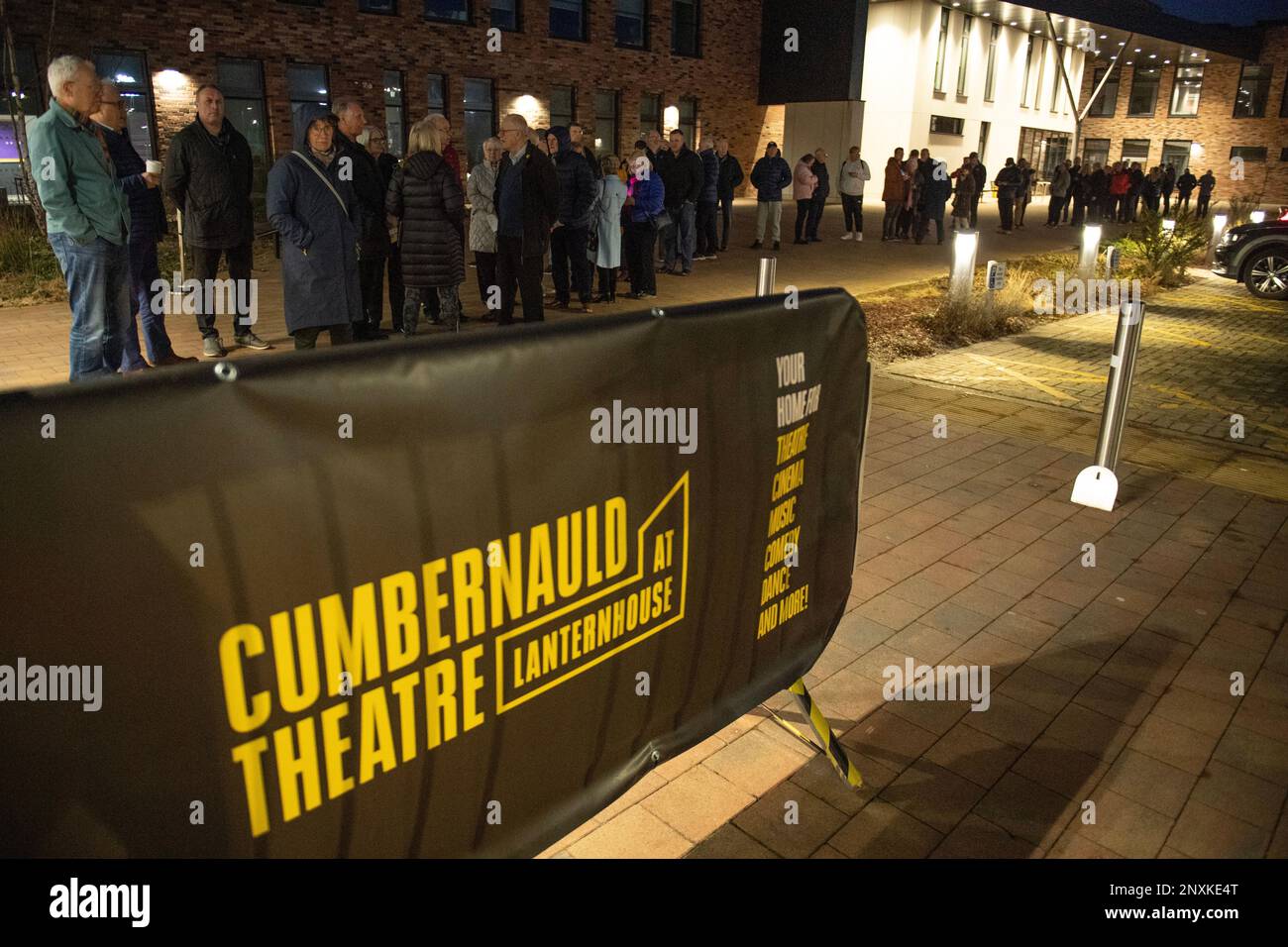 Cumbernauld, Scotland, UK. 1st Mar, 2023. PICTURED: SNP Party members ...