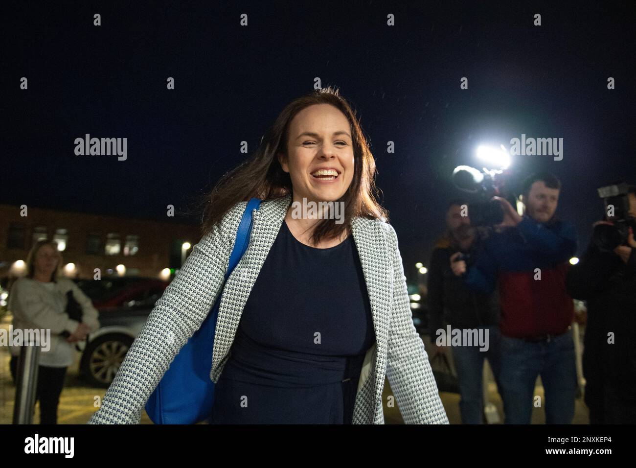 Snp hustings cumbernauld leadership hi-res stock photography and images ...
