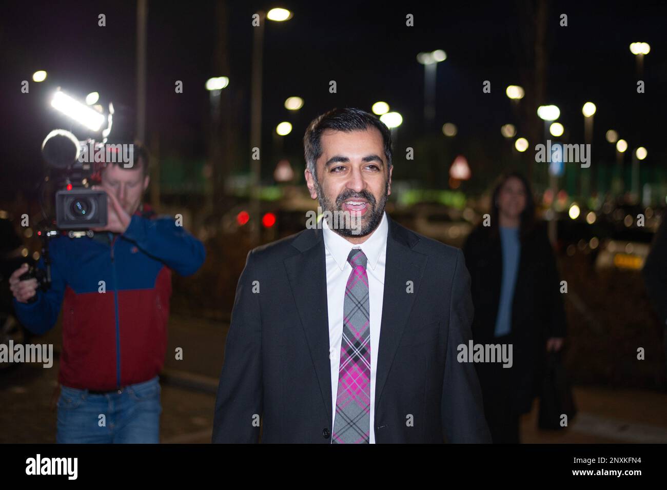 Cumbernauld, Scotland, UK. 1st Mar, 2023. PICTURED: Humza Yousaf MSP ...