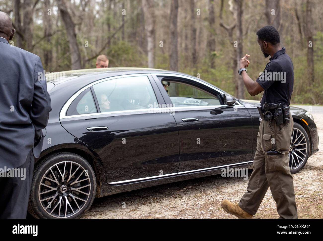 Defense attorneys Dick Harpootlian and Maggie Fox leave at the Murdaugh ...