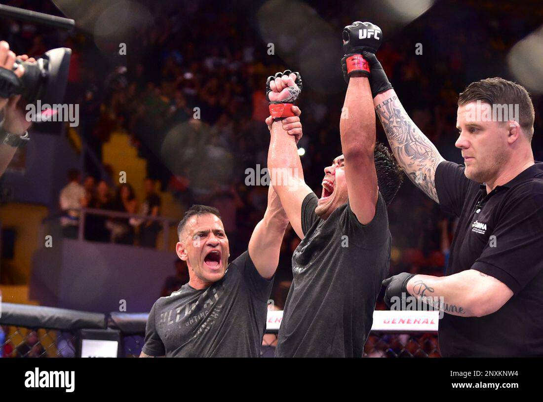 PA - Belem - 03/02/2018 - UFC Belem - Lyoto "The Dragon" Machida (red ...