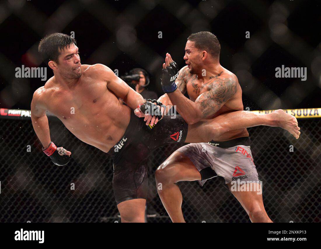 PA - Belem - 03/02/2018 - UFC Belem - Lyoto "The Dragon" Machida (red ...