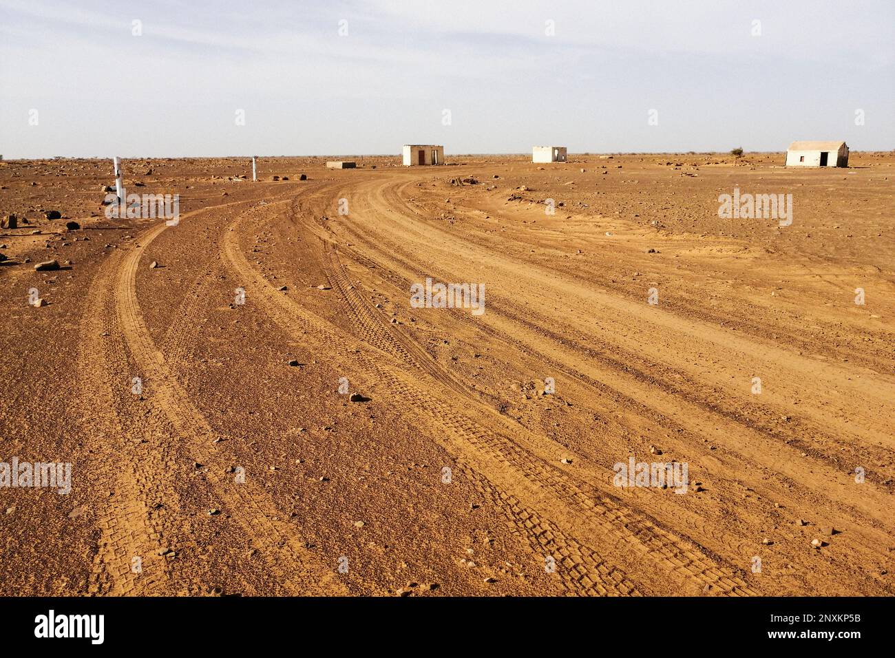 Mauritania, Ouadane, road to Chinguetti Stock Photo - Alamy