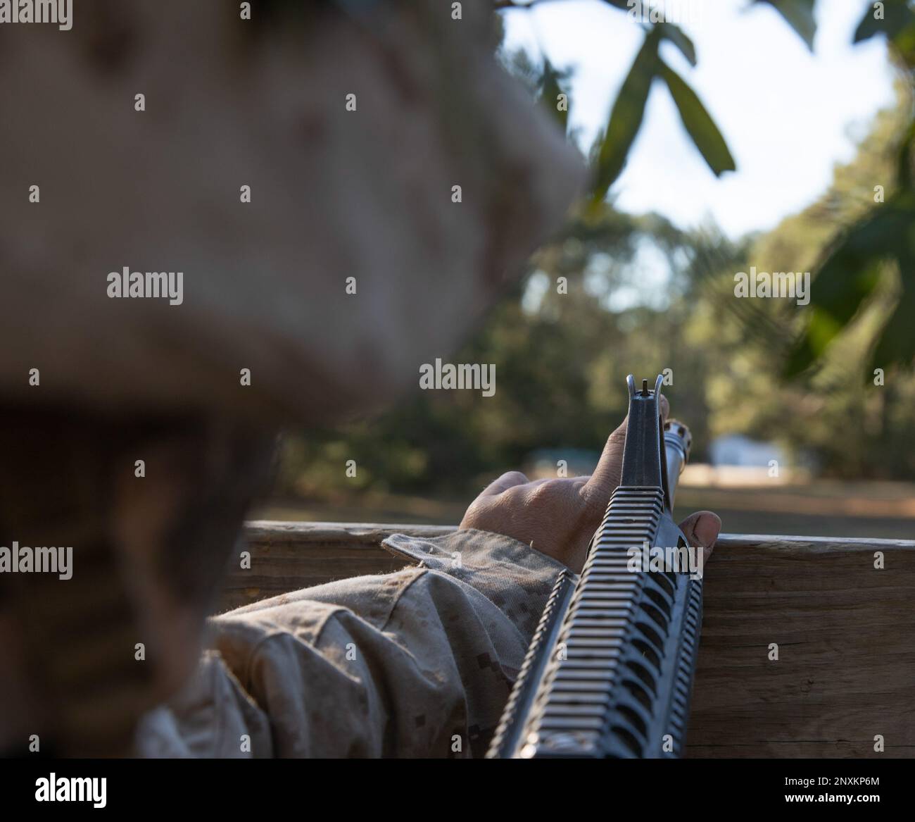 Recruits with Kilo Company, 3rd Recruit Training Battalion, take on the ...