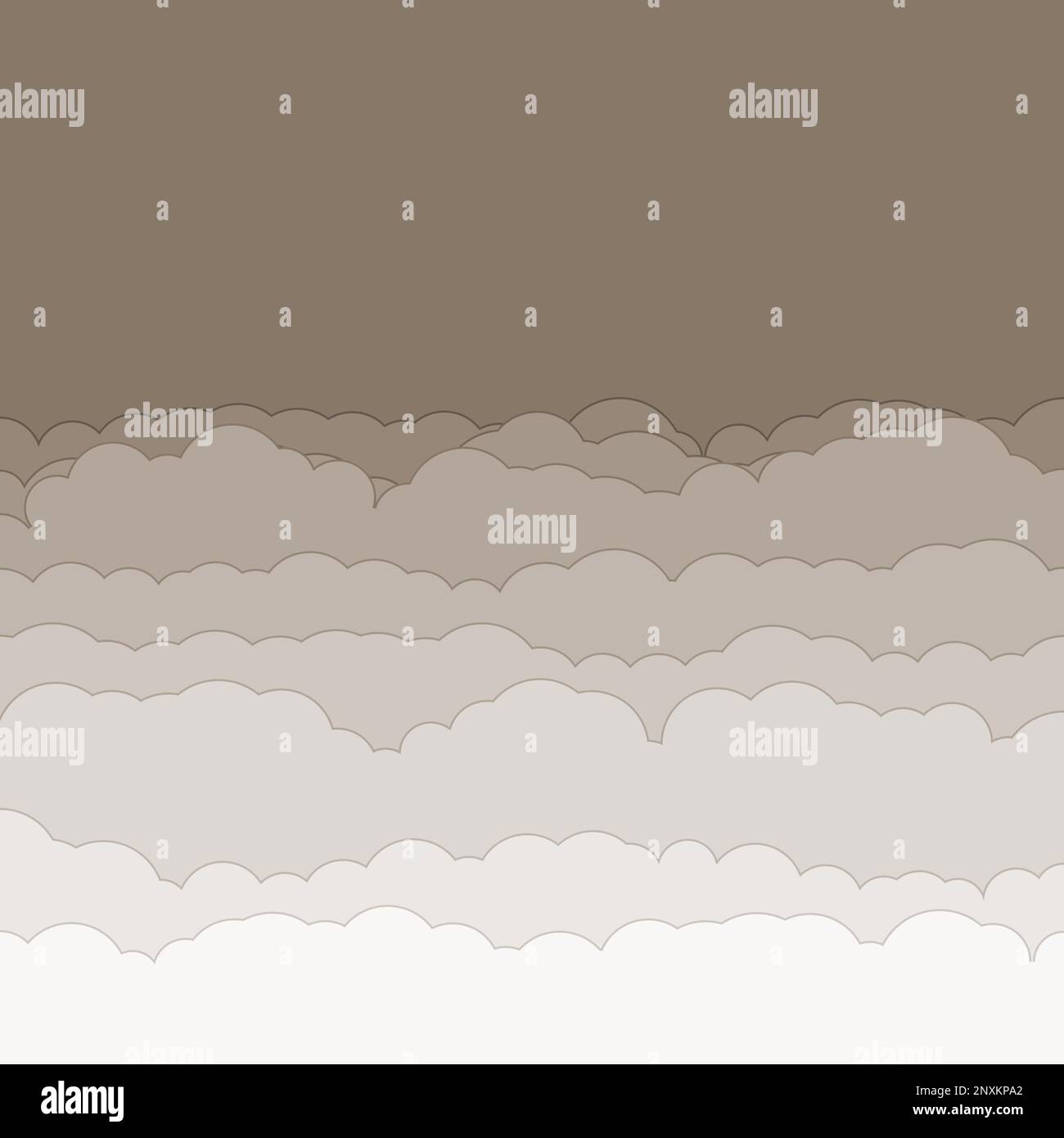 Cartoon colour clouds background illustration Stock Vector Image & Art ...