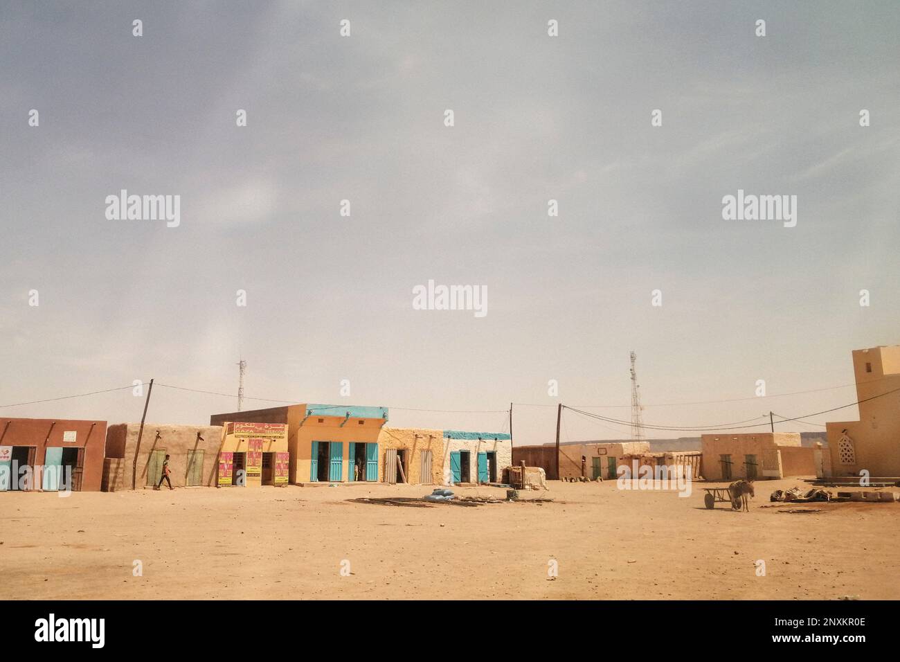 Mauritania, Choum, daily life Stock Photo - Alamy