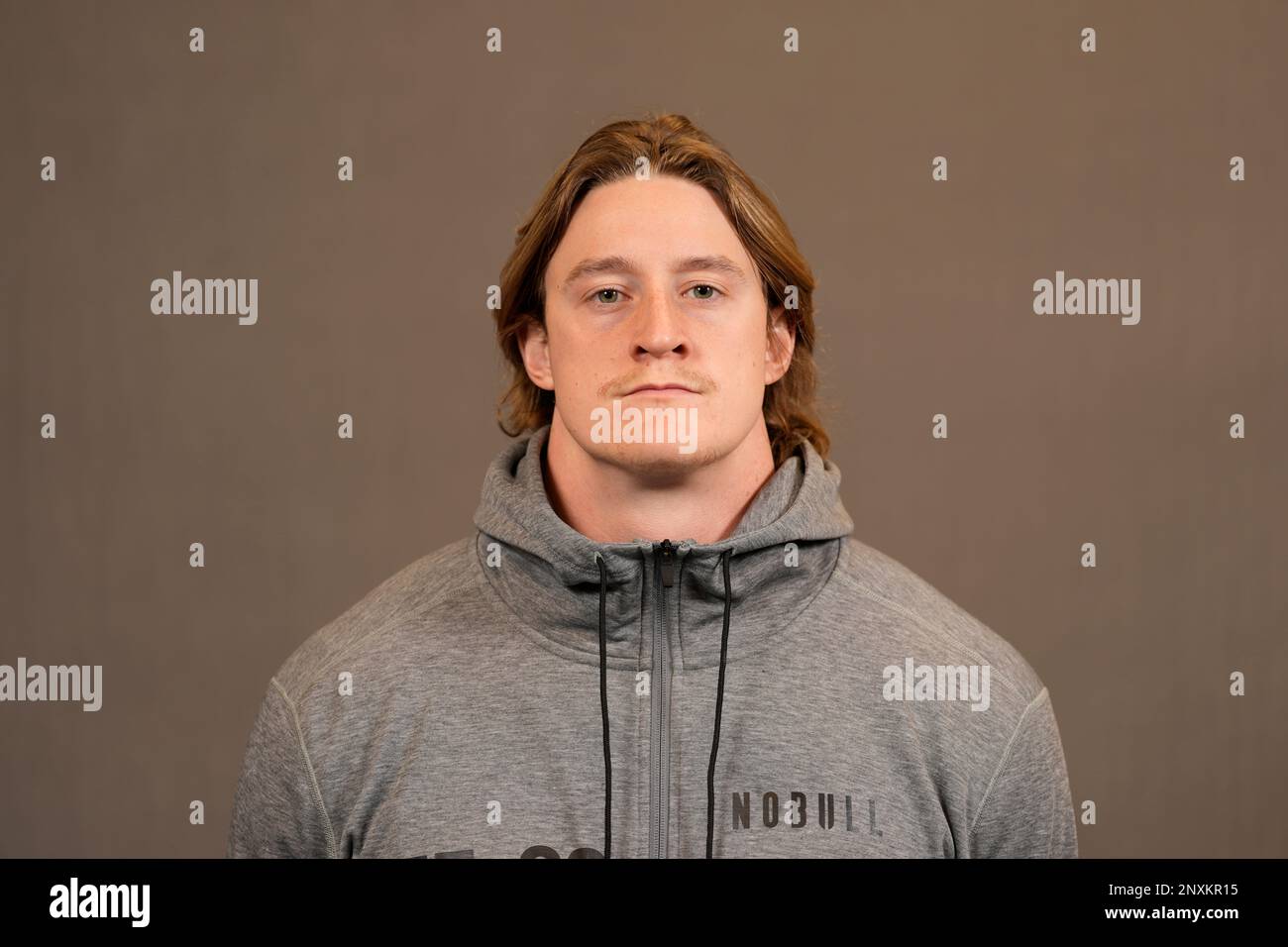 Old Dominion tight end Zack Kuntz poses for a portrait at the NFL ...