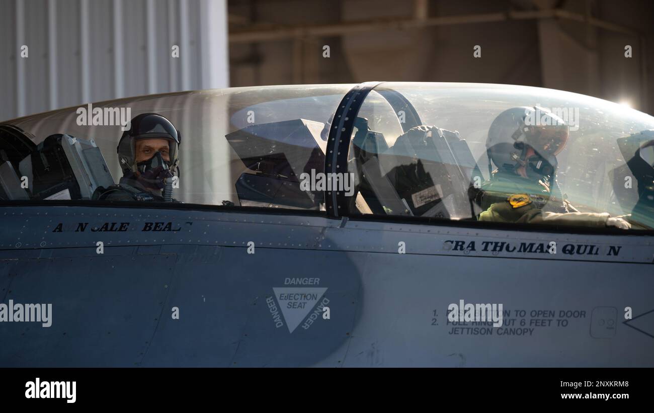 U.S. Air Force Lt. Gen. Brian Robinson, commander of Air Education and ...