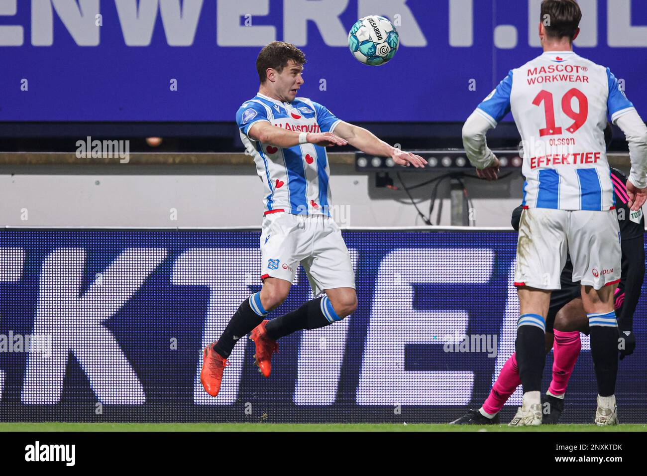 Heerenveen, Netherlands. 01st Mar, 2023. HEERENVEEN, NETHERLANDS - MARCH 1: Mats Kohlert of SC ...