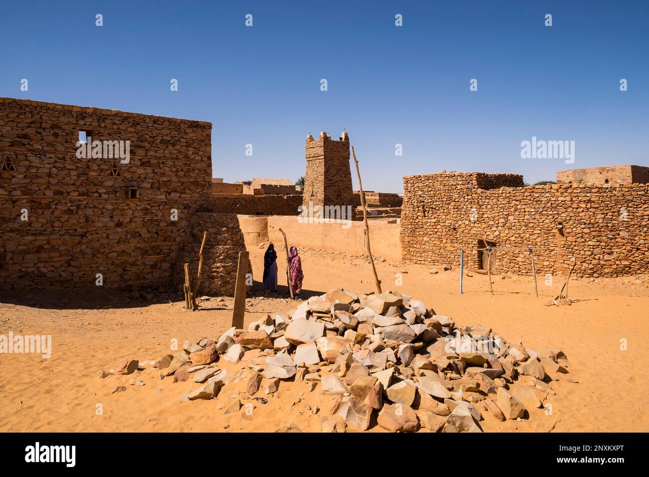 Mauritania, Chinguetti, old town Stock Photo - Alamy