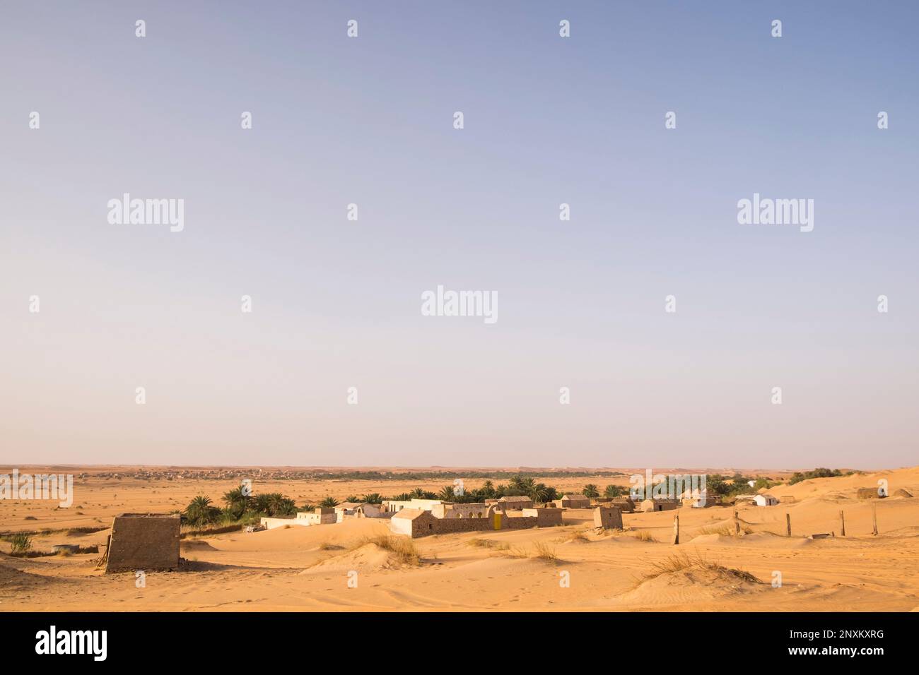 Mauritania, village near Chinguetti Stock Photo - Alamy