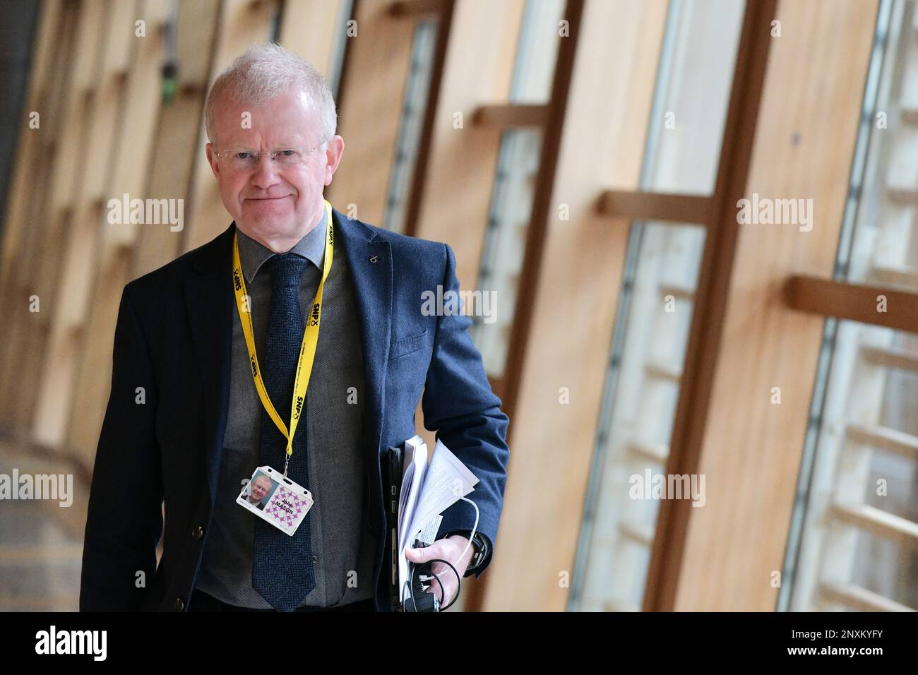 Edinburgh Scotland, UK 01 March 2023. John Mason Scottish National ...