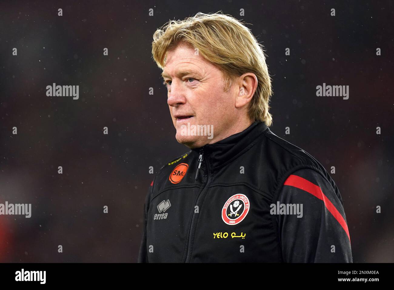 Sheffield United assistant manager Stuart McCall before the Emirates FA ...