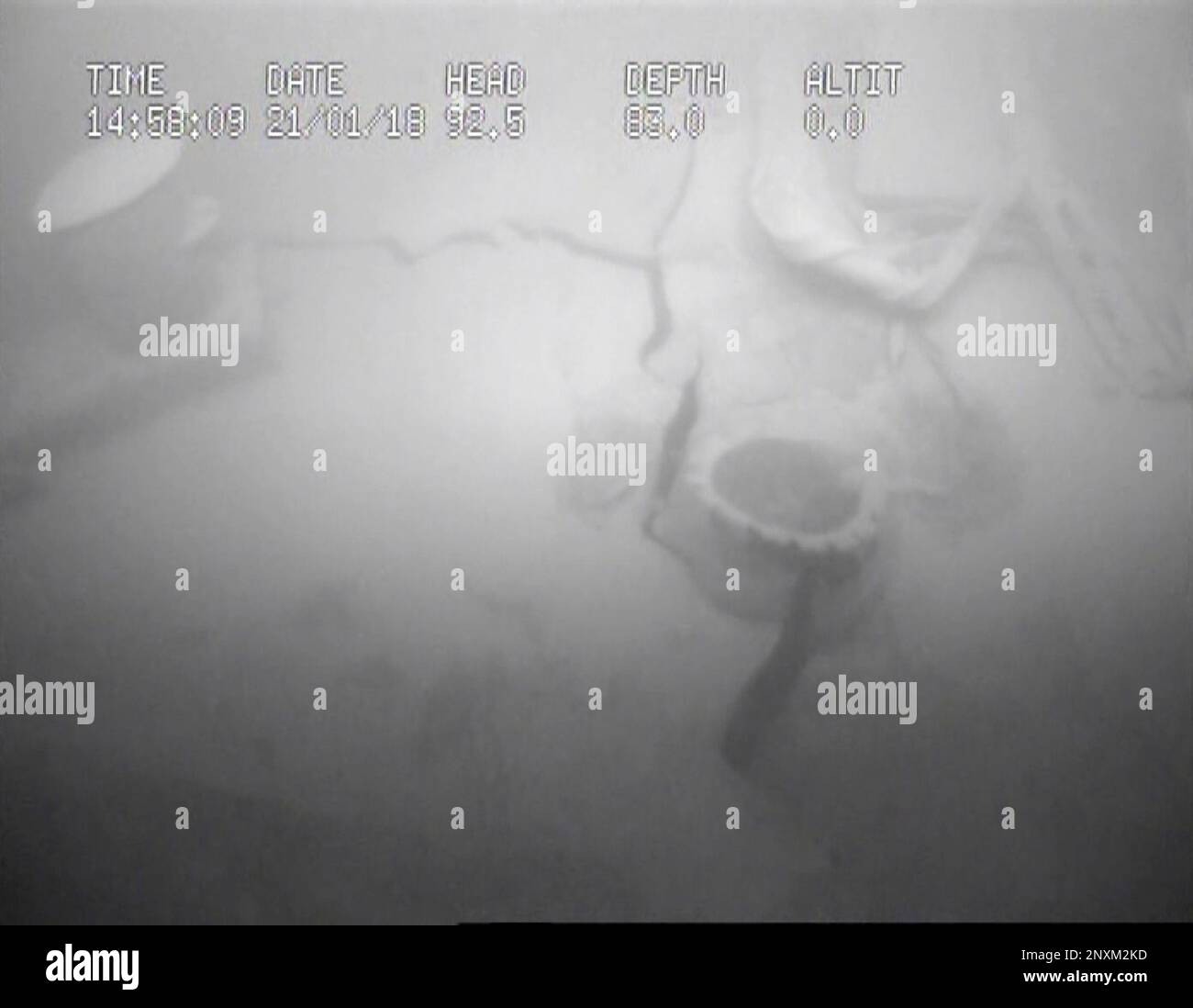 In this image taken from Jan. 21, 2018, video provided by the China ...