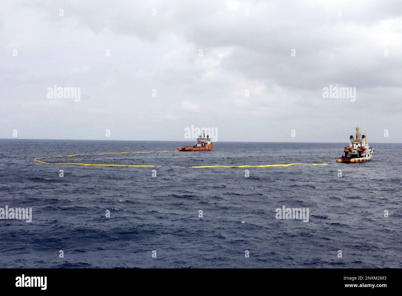In this undated photo provided by the China Maritime Search and Rescue ...