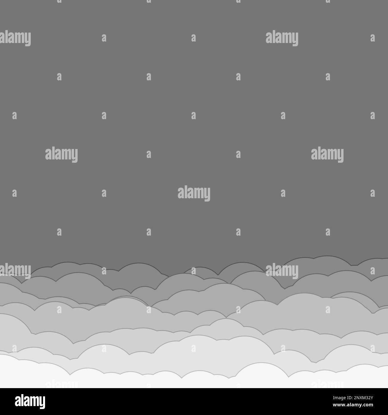Cartoon colour clouds background illustration Stock Vector Image & Art ...