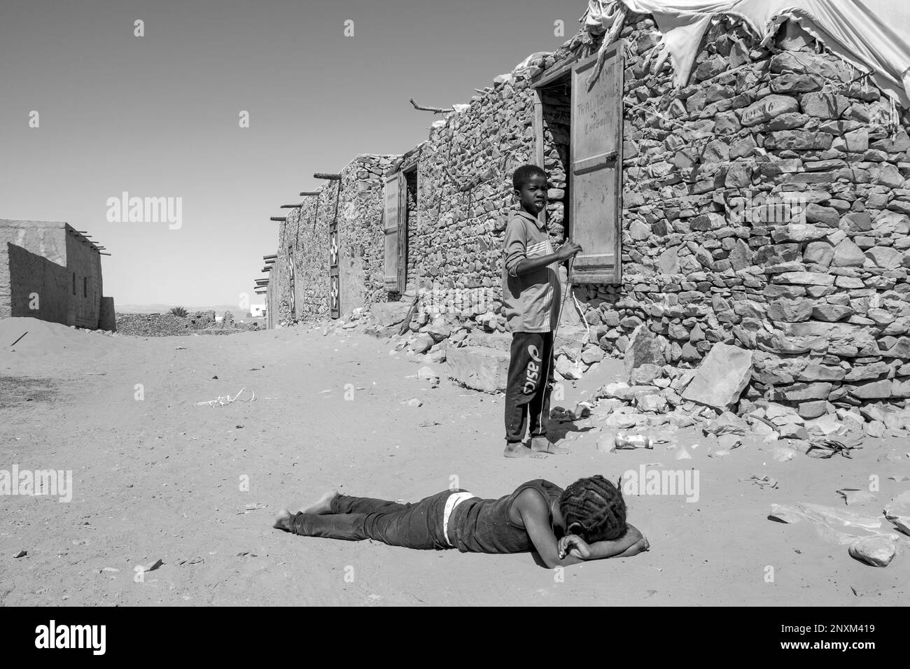 Mauritania, Chinguetti, old town Stock Photo - Alamy