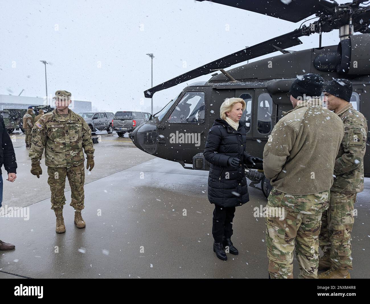 U.S. Army Lt. Col David Powell, Commander of 2nd Battalion, 501st ...