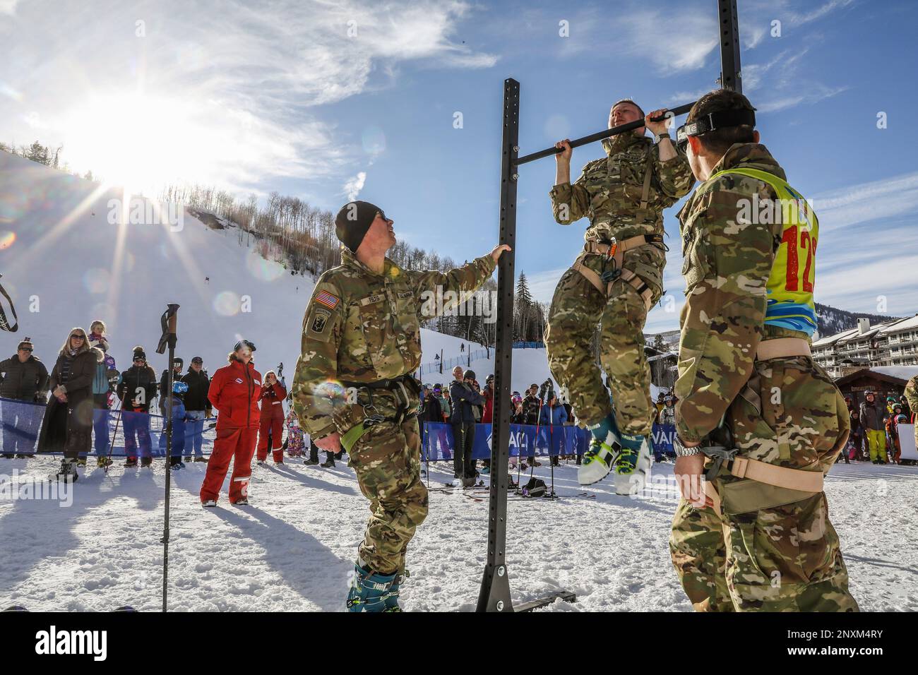 Sargent Sage Hamilton, of the 86th Infantry Brigade Combat Team with ...