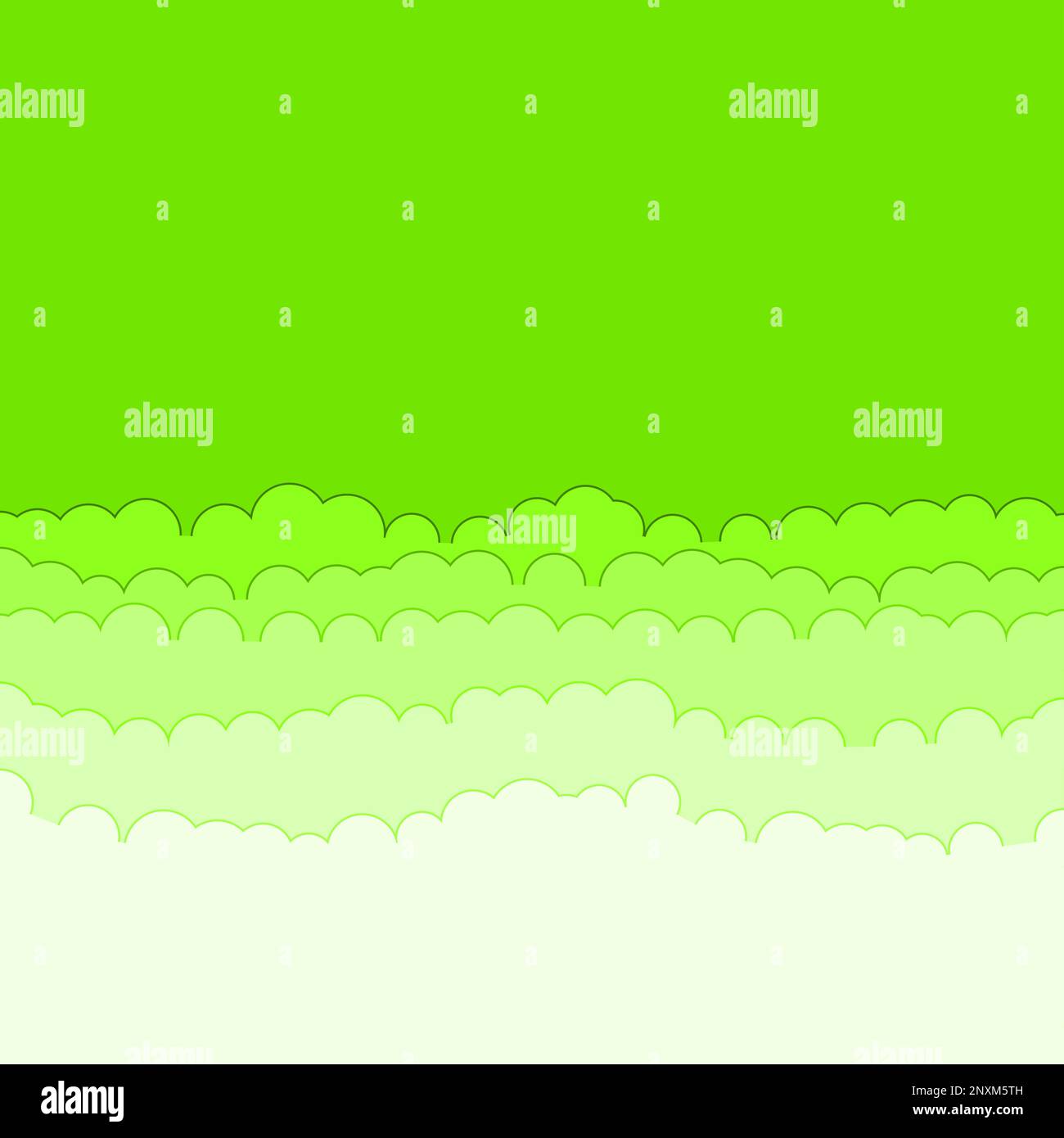 Cartoon colour clouds background illustration Stock Vector Image & Art ...