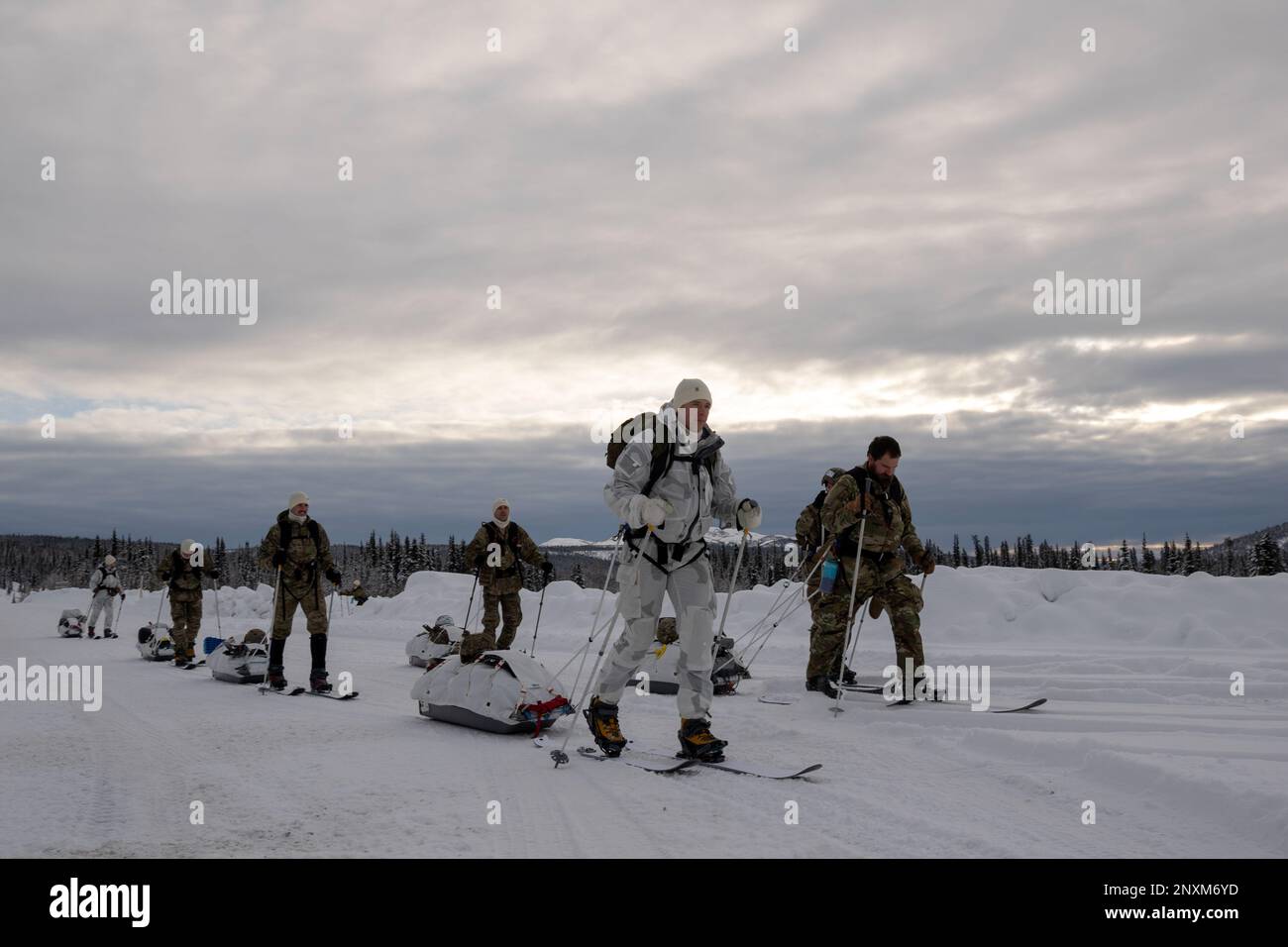 U.S. Air Force tactical air control party specialists assigned to ...