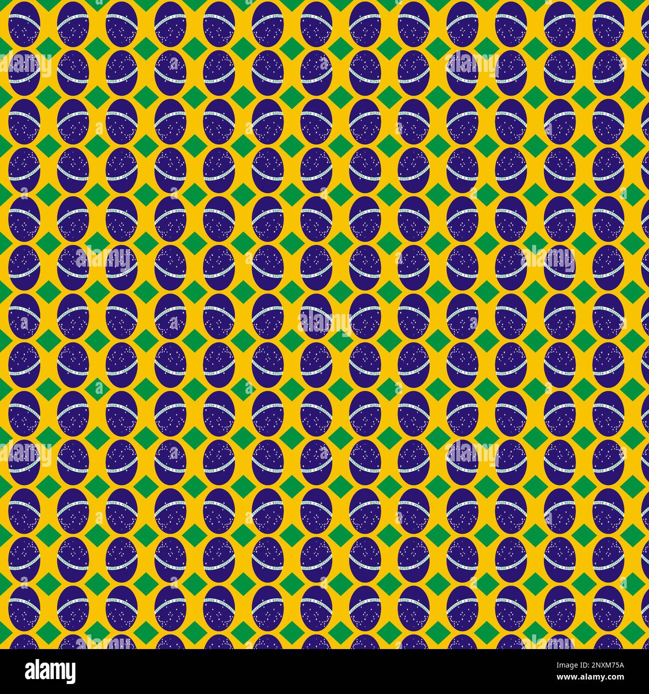Abstract pattern of Brazil flag Stock Photo - Alamy