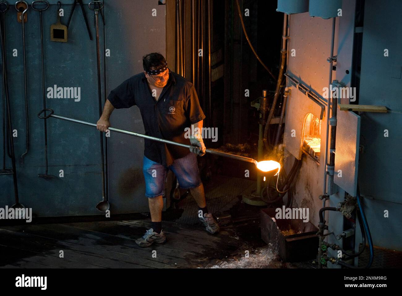 Switzerland, Canton Nidwalden, Hergiswil, Glasi glassware Stock Photo ...