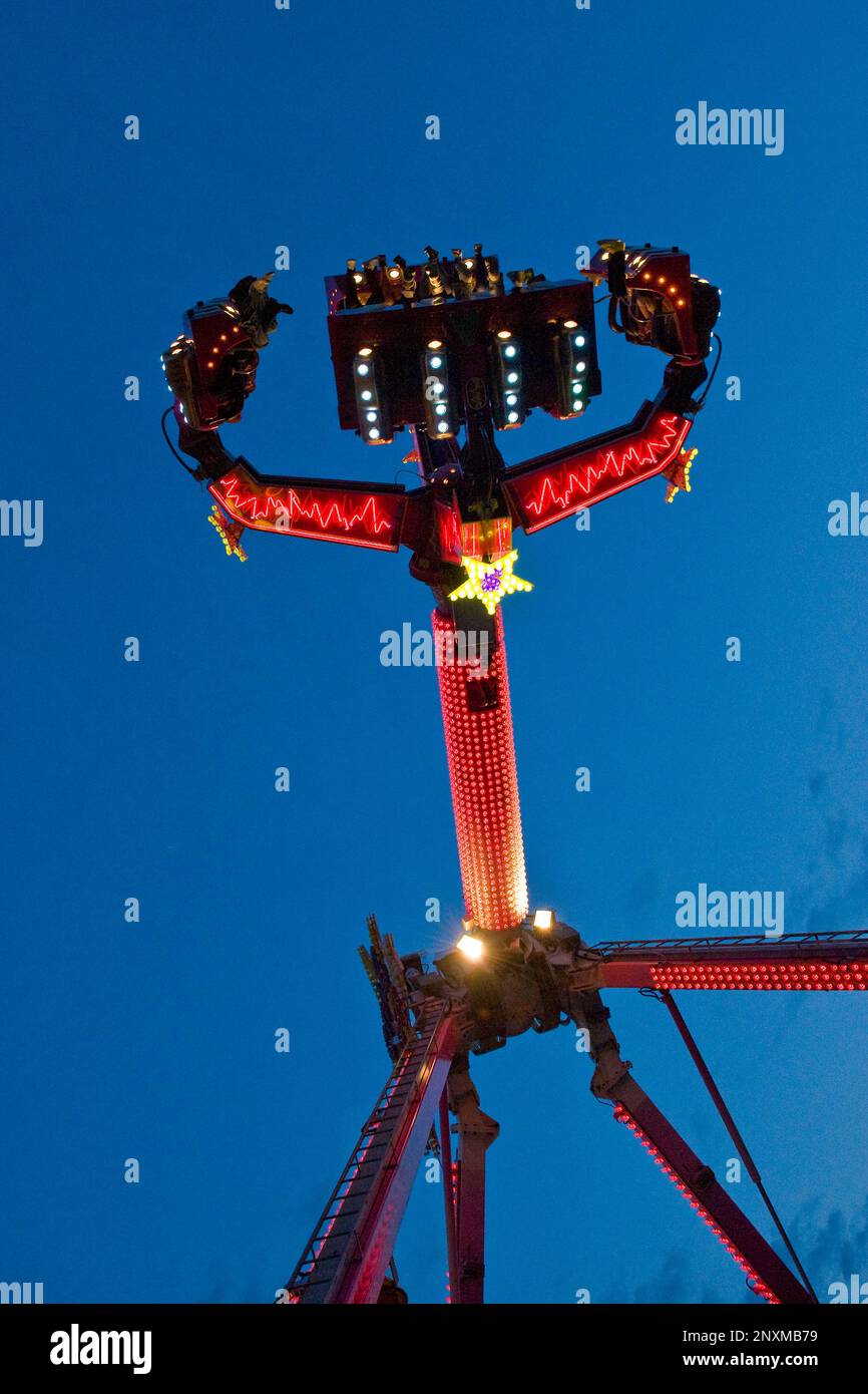 Switzerland, Canton Ticino, Bellinzona, amusement park, star dancer ...