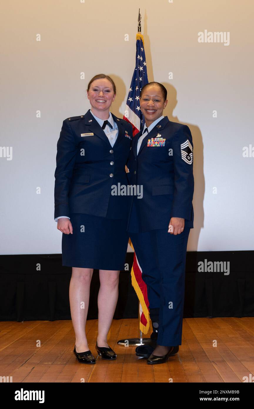 U.S. Air Force 1st Lt. Lauren Ashley, 87th Air Base Wing chief of ...