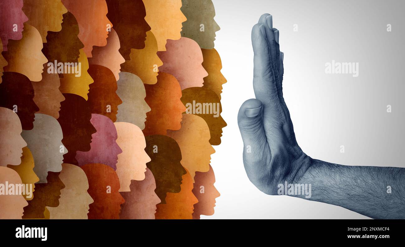 Anti-Immigration and migrant restriction or closing the border policy ...