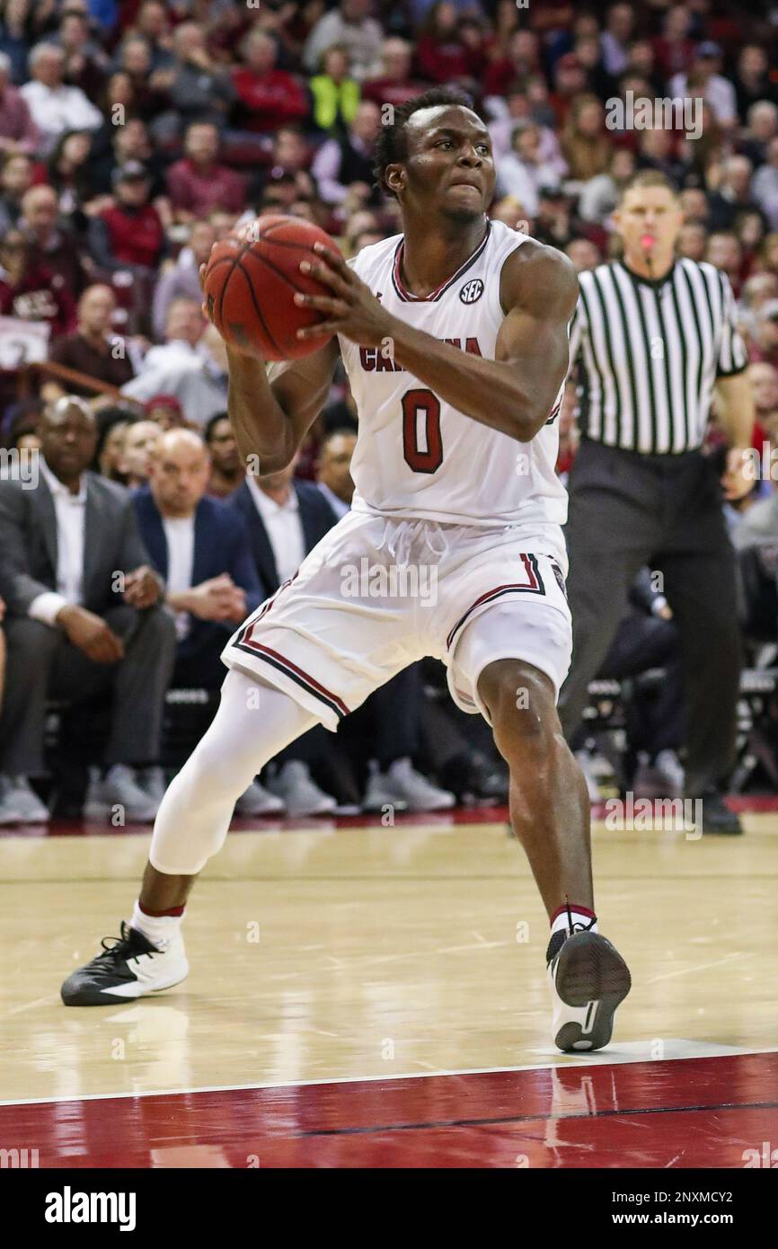 COLUMBIA, SC - JANUARY 27: South Carolina Gamecocks guard David Beatty ...