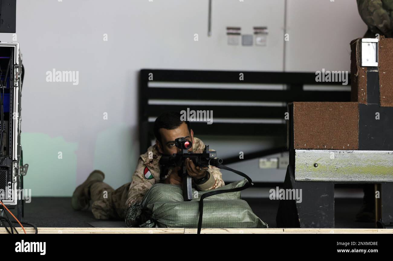 A small cohort from the 15th Armored Brigade, Kuwait Land Forces, led ...