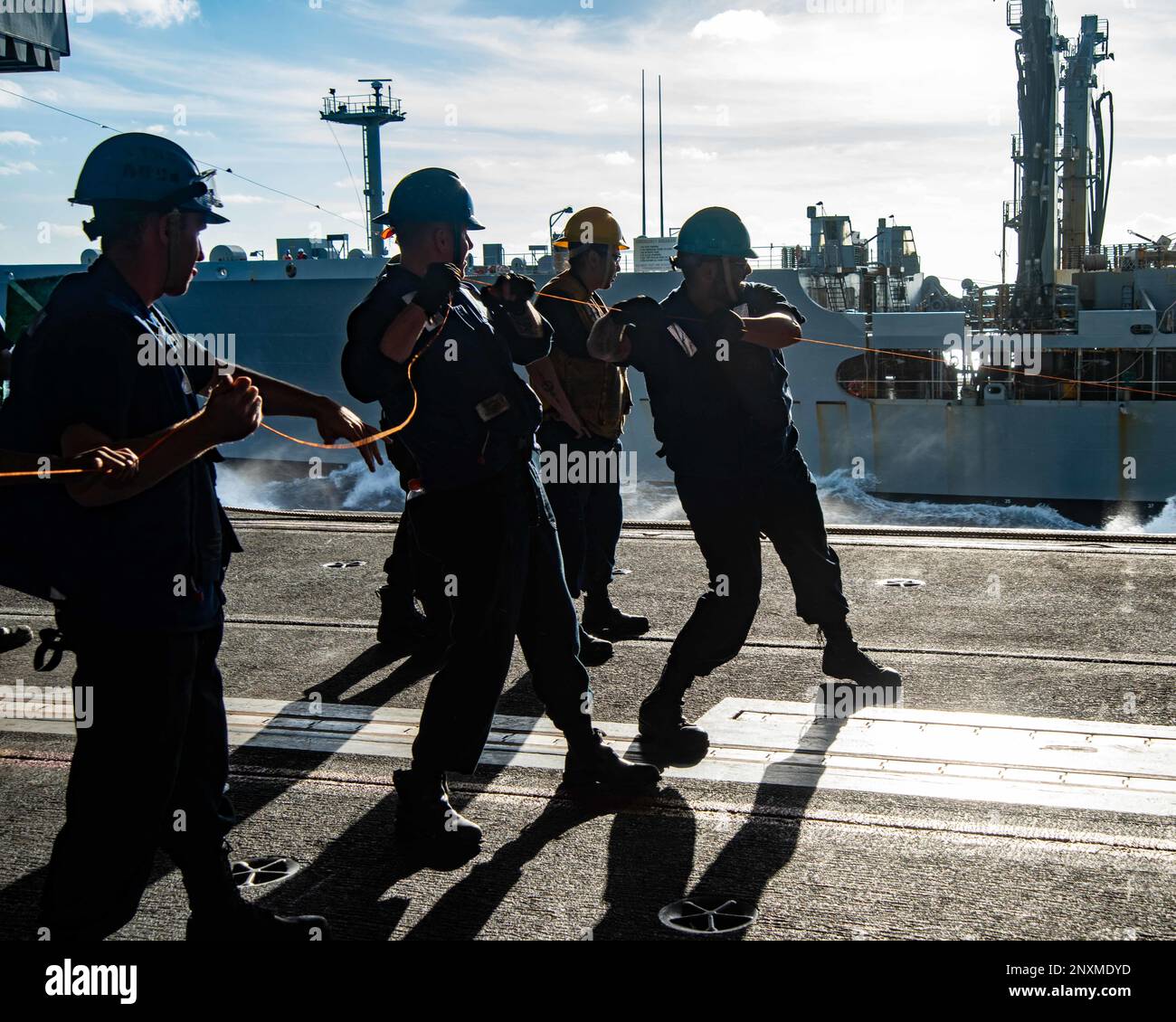 230107-N-NX635-1081 PHILIPPINE SEA (Jan. 7, 2023) U.S. Navy Sailors ...