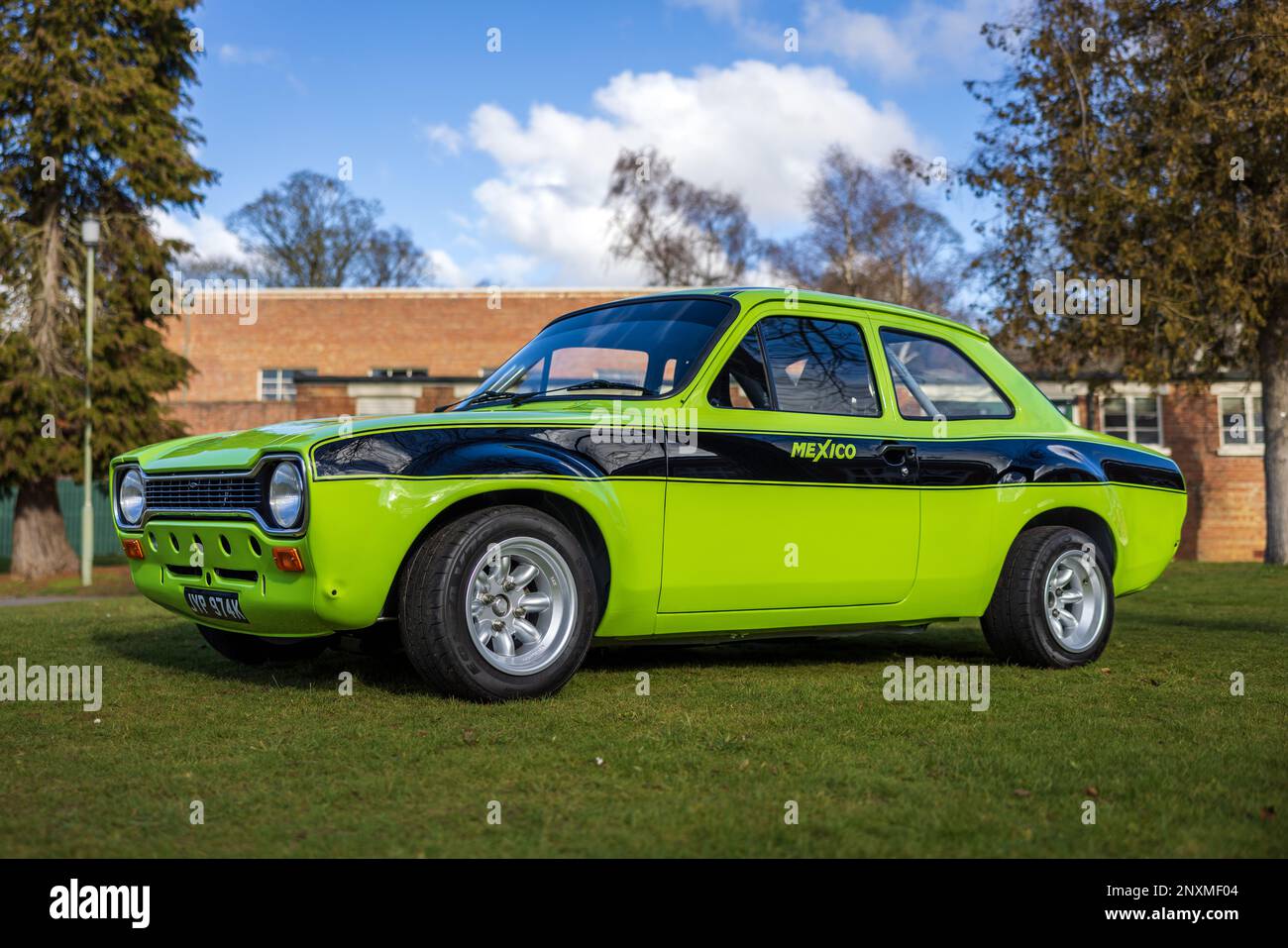 1972 Ford Escort Mexico ‘JYP974K’ on display at the Ford assembly held ...