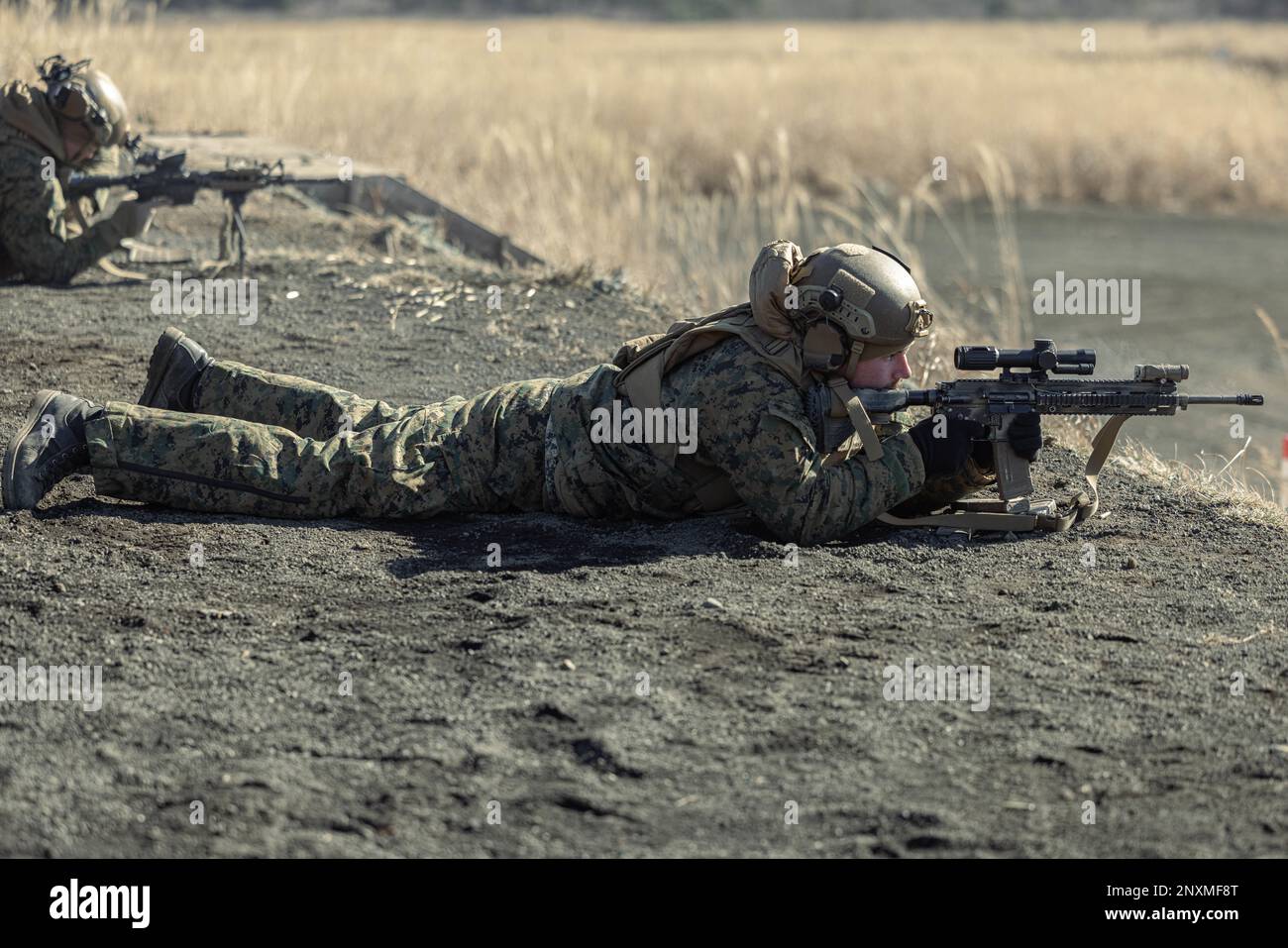 U.S. Marine Corps Cpl. Bo Nigro, a rifleman with 3d Battalion, 4th ...