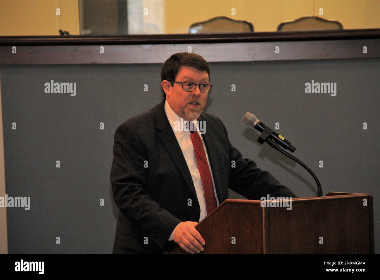 Steve Murray, Alabama Department of Archives and History director ...