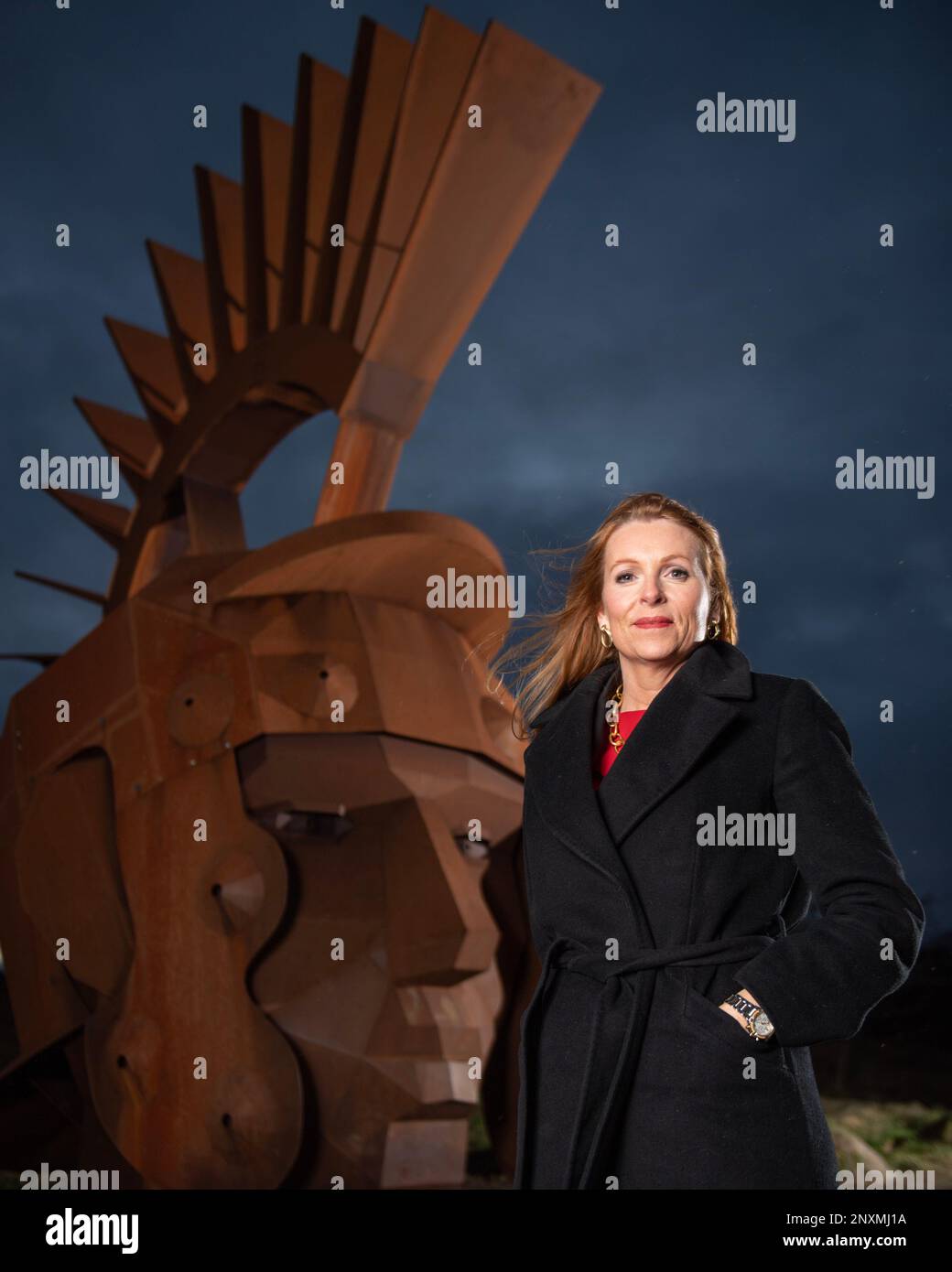 Cumbernauld, Scotland, UK. 1st Mar, 2023. PICTURED: Ash Regan MSP seen ...
