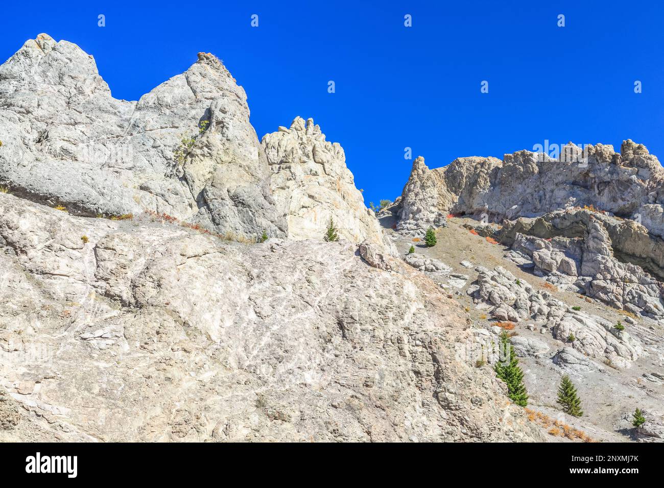 rock formations above the dearborn river valley near augusta, montana ...