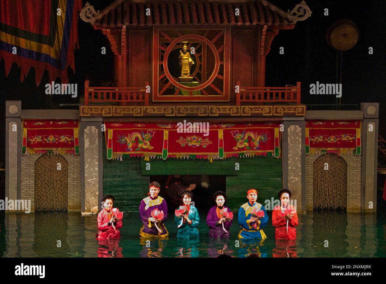 Traditional teather Thang Long Puppet, Hanoi, Vietnam Stock Photo - Alamy