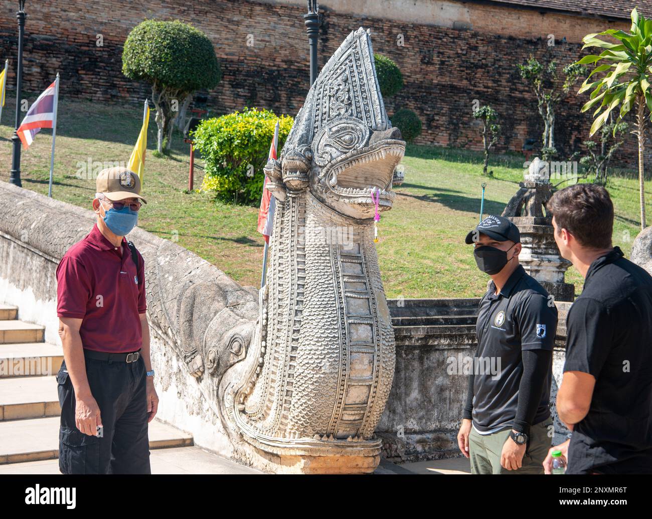 Royal Thai Air Force (R) Air Chief Marshal Sakpinit and Lt. Col ...