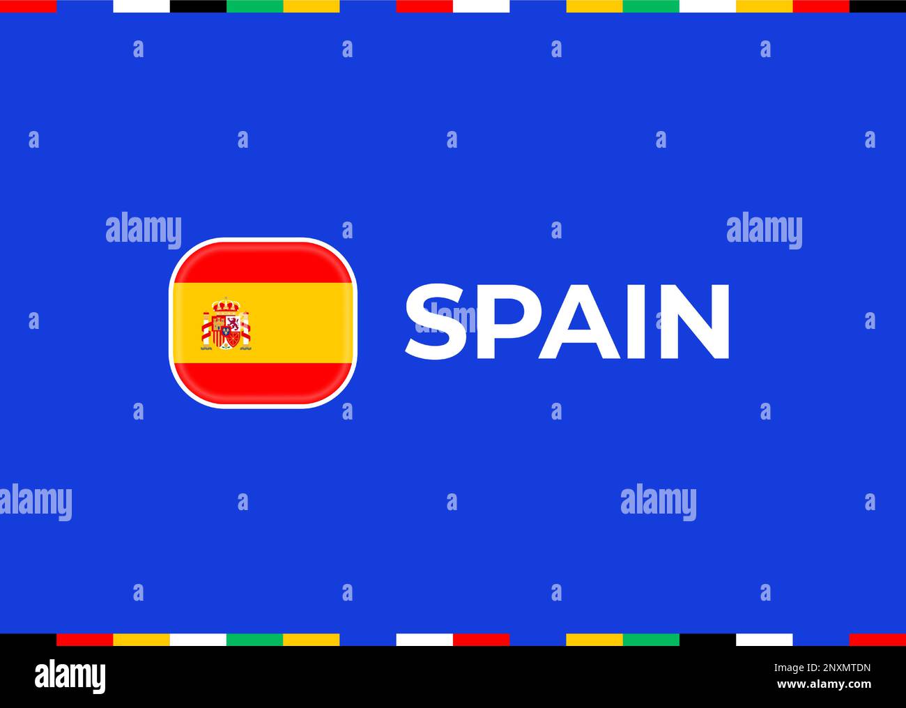 Spain football team 2024 Stock Vector Images - Alamy