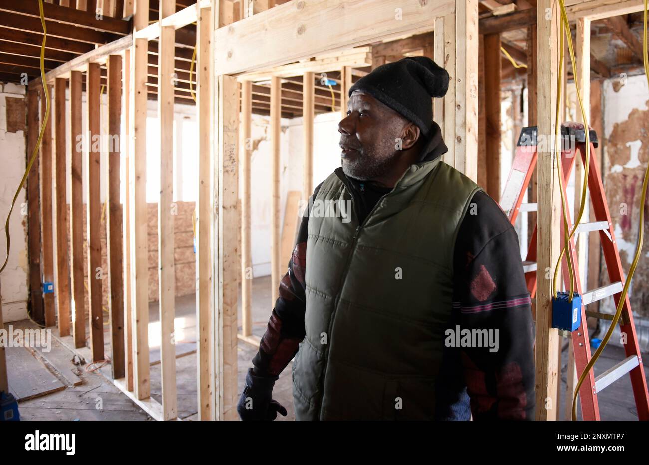 In this Jan. 5, 2018, photo, Olayami Dabls, owner of Dabls' MBAD ...